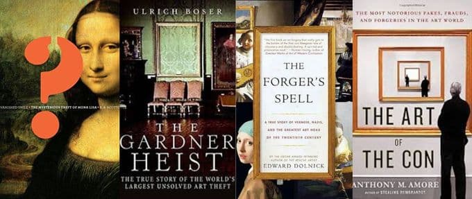 8 Books About Art Mysteries and Cons